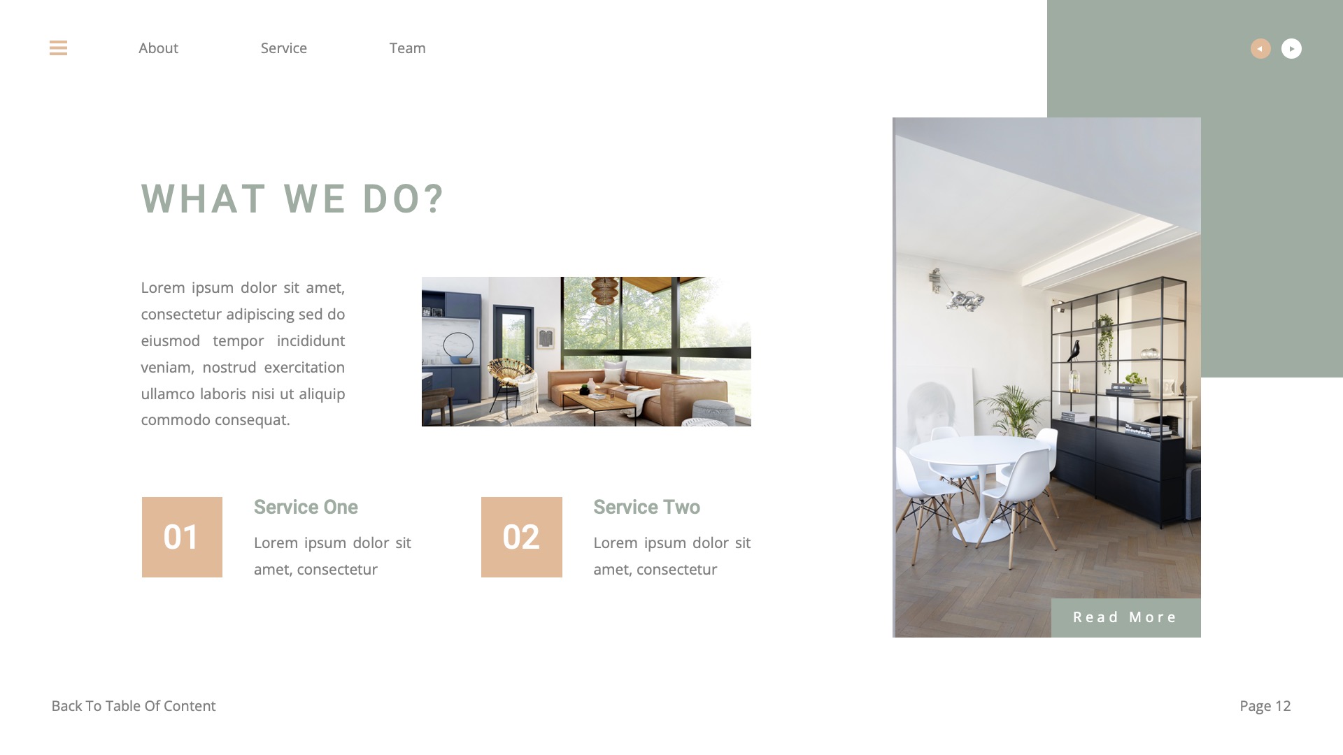 Interiorz - Interior Powerpoint Template, Presentation Templates ...