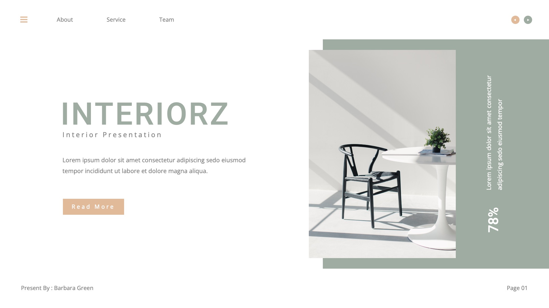 Interiorz - Interior Keynote Template, Presentation Templates ...