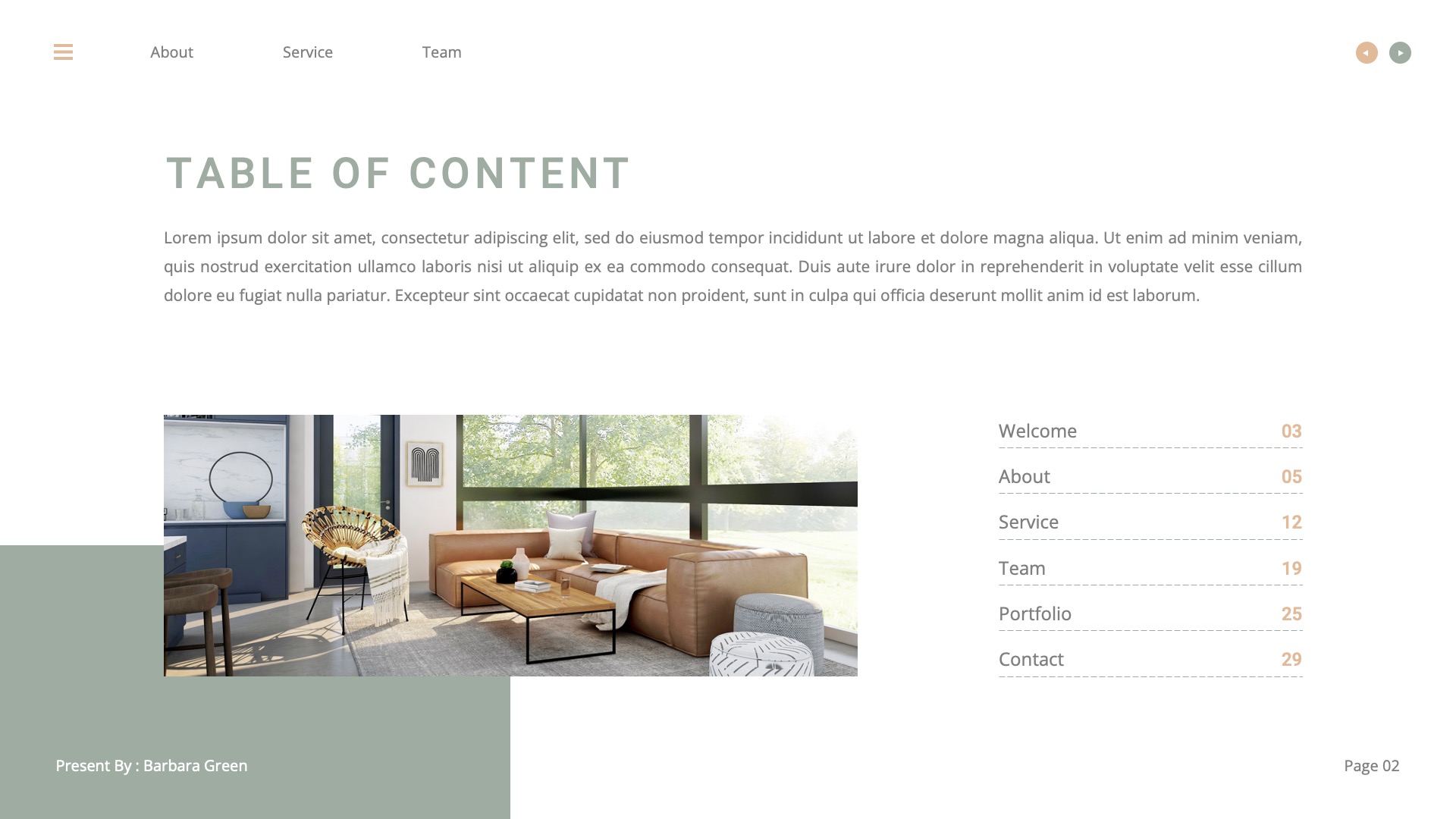 Interiorz - Interior Keynote Template, Presentation Templates ...