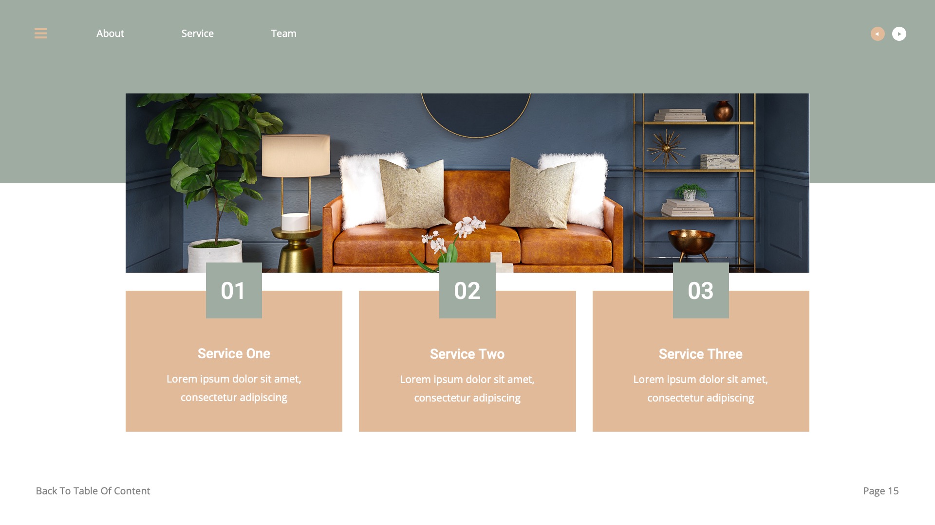 Interiorz - Interior Google Slides Template, Presentation Templates
