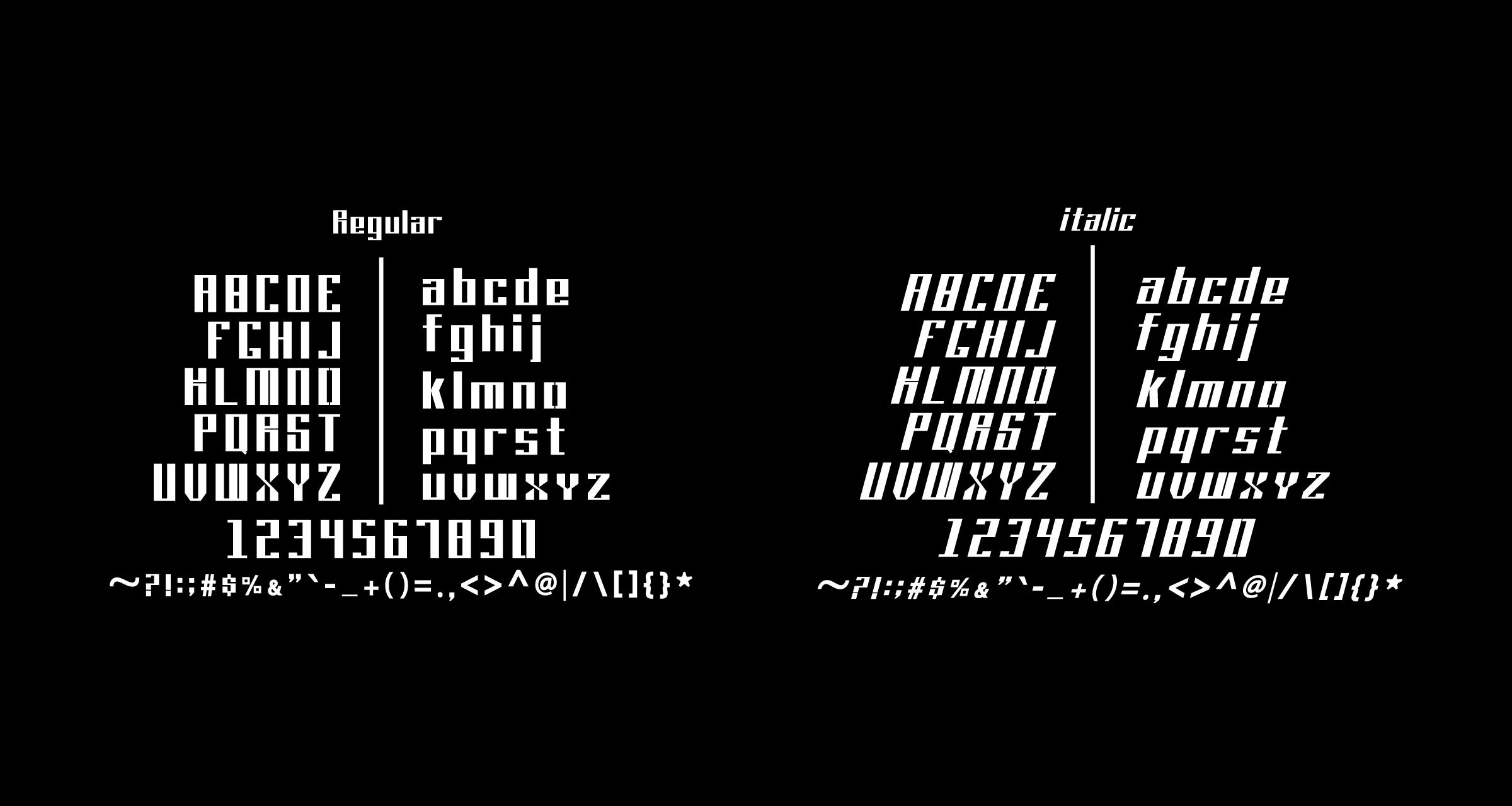 Capital Shape Font, Fonts | GraphicRiver