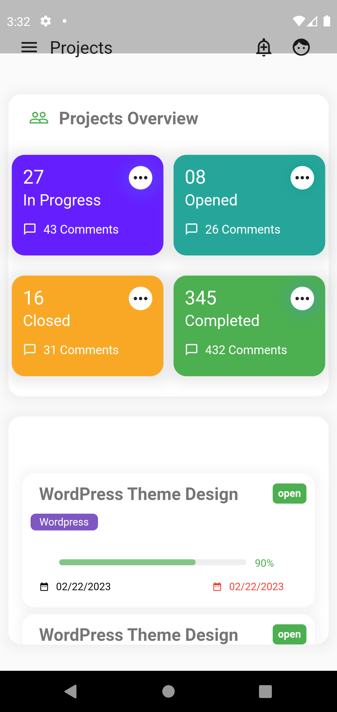 iCRM - Flutter Project Mangement Templete Kit by Mermez | CodeCanyon