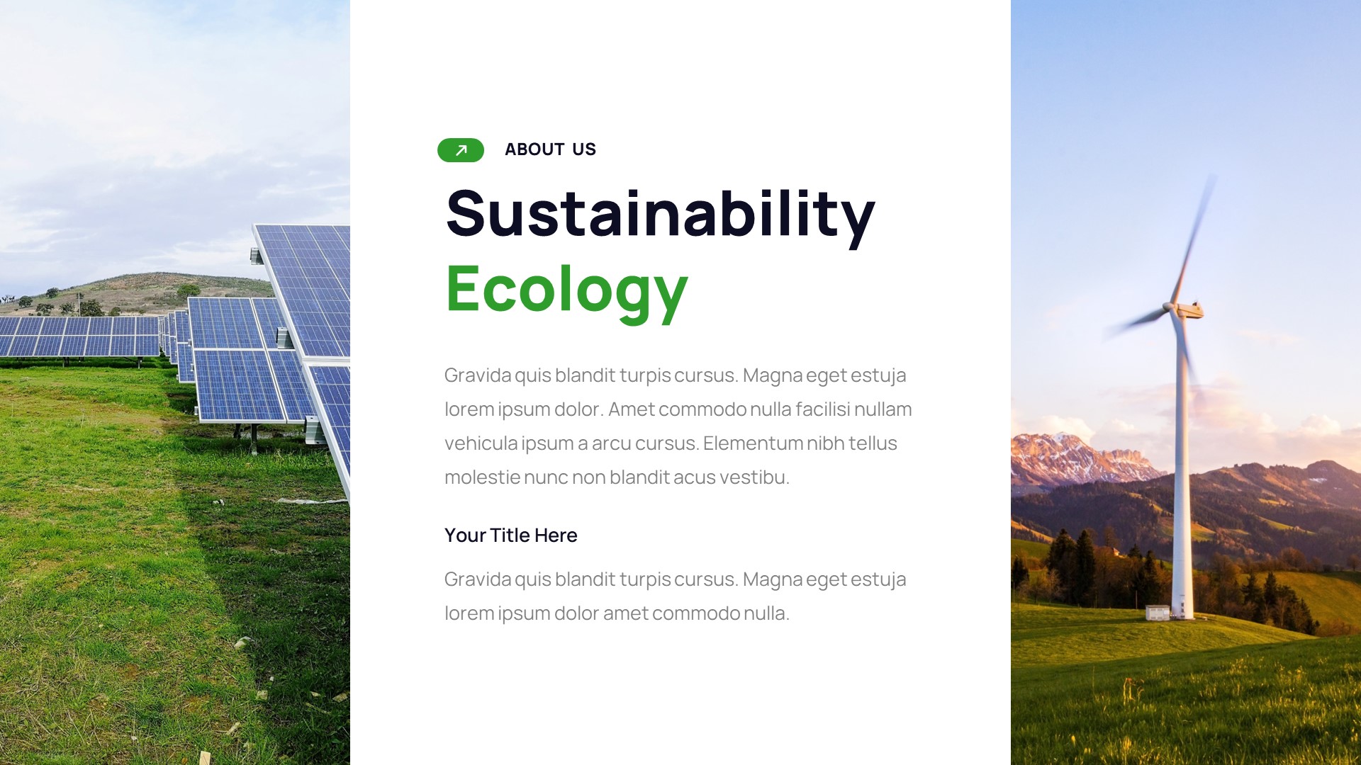 Ecoways - Sustainability Ecology PowerPoint Template, Presentation ...