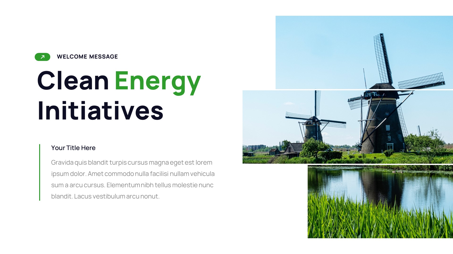 Ecoways - Sustainability Ecology Google Slides Template, Presentation ...