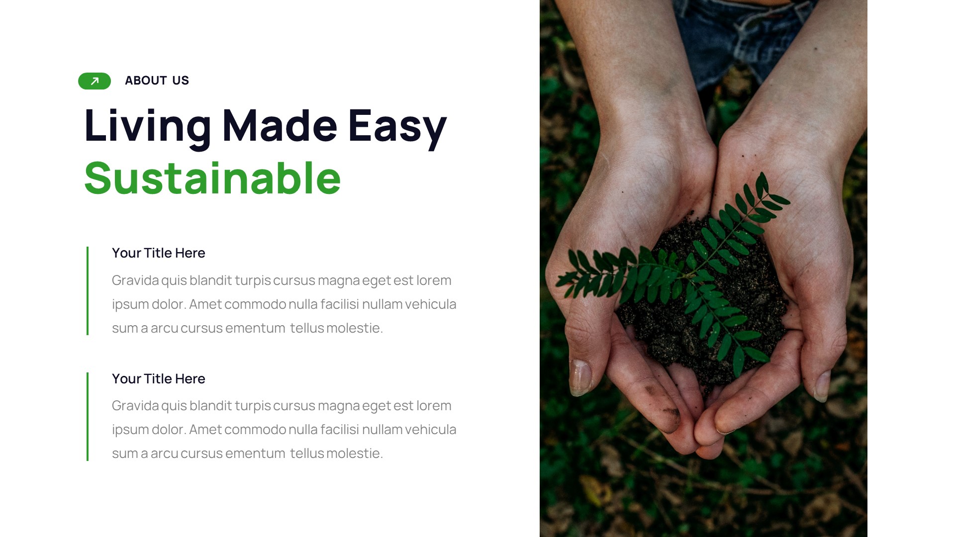 Ecoways - Sustainability Ecology Google Slides Template, Presentation ...