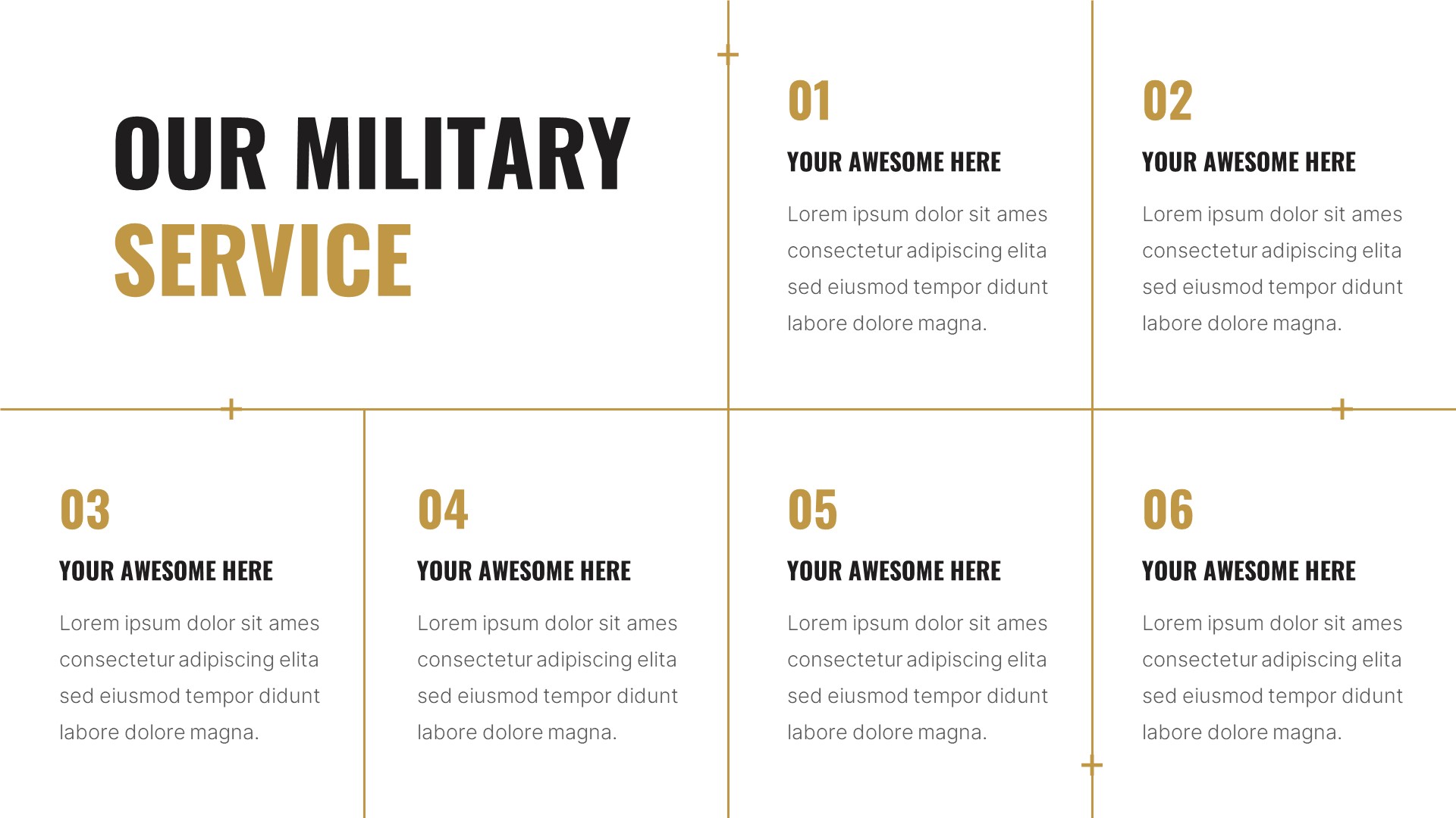 Patriot - Military & Army PowerPoint Template, Presentation Templates
