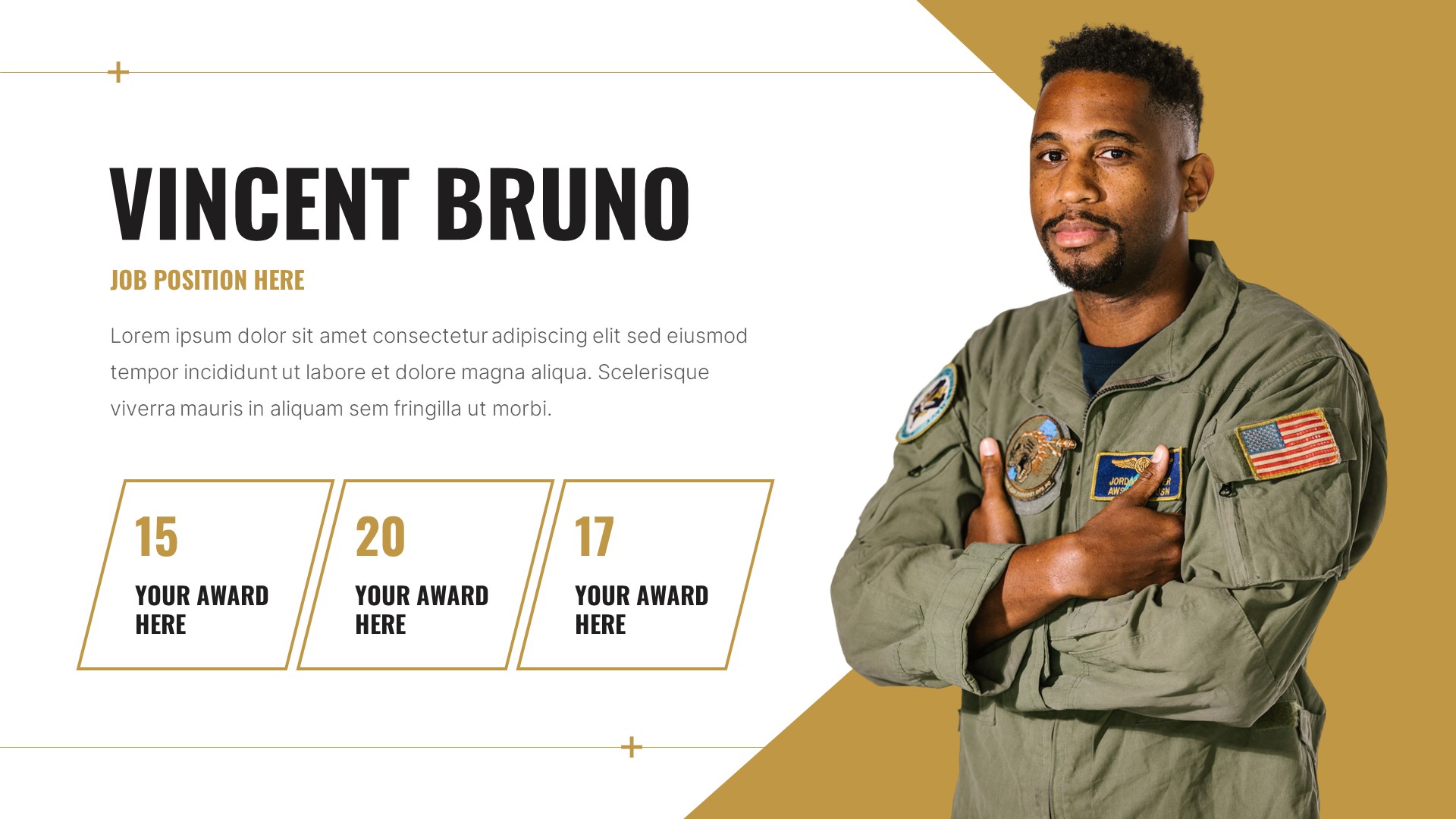 Patriot - Military & Army Google Slides Template by slidehous ...