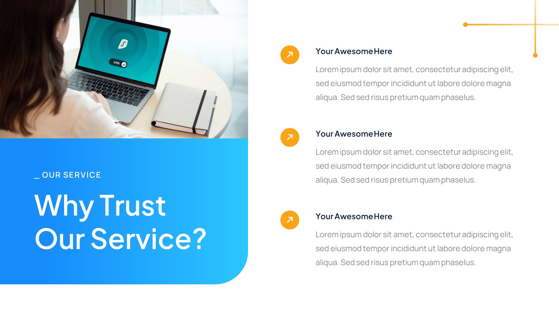 Secure - Cyber Security PowerPoint Template, Presentation Templates