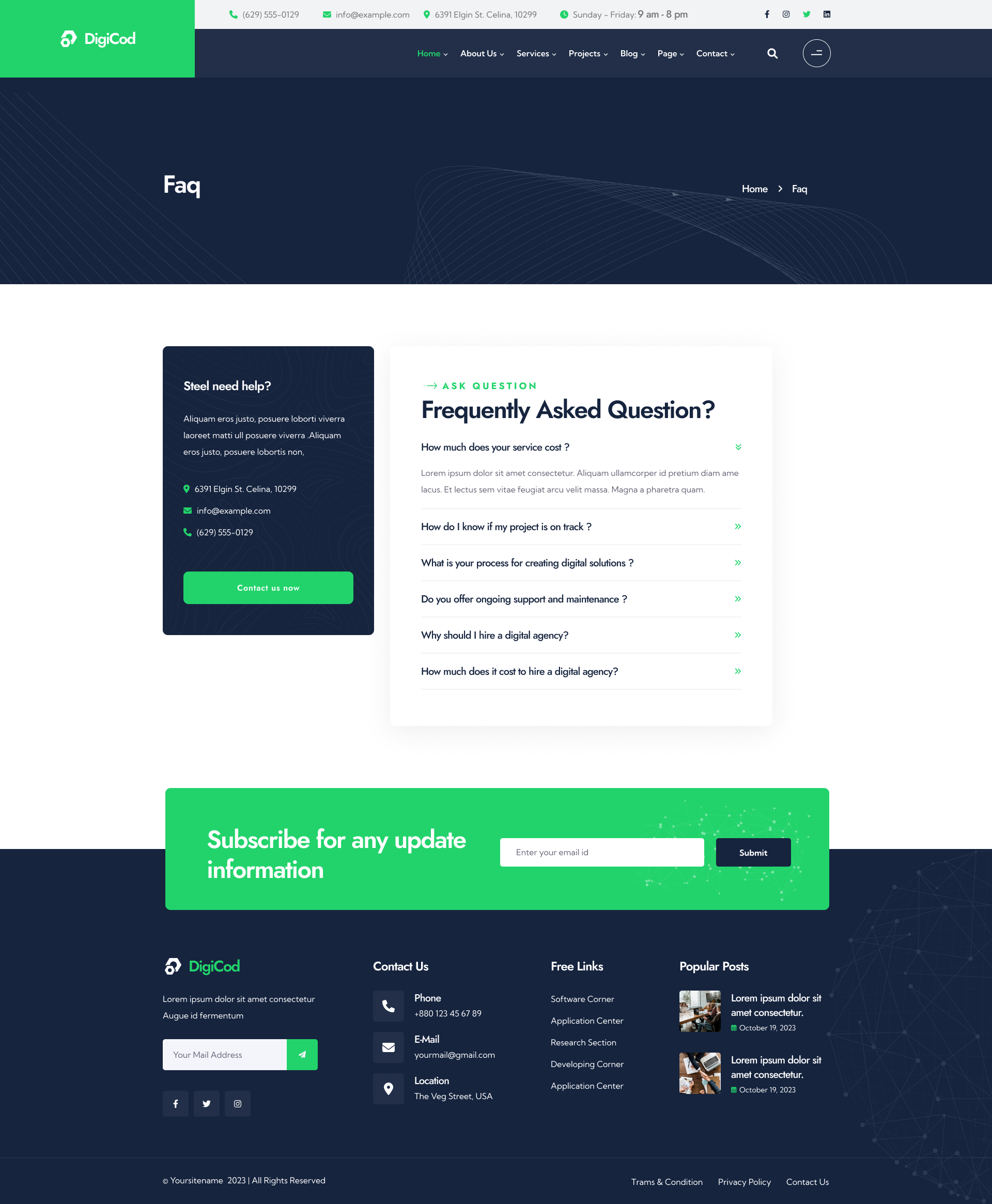 Digicod - Consulting Corporate Figma Template by thimshop | ThemeForest