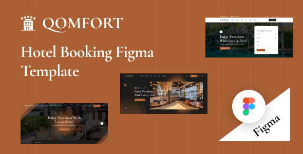 Qomfort - Hotel Booking Figma Template by Webtend | ThemeForest