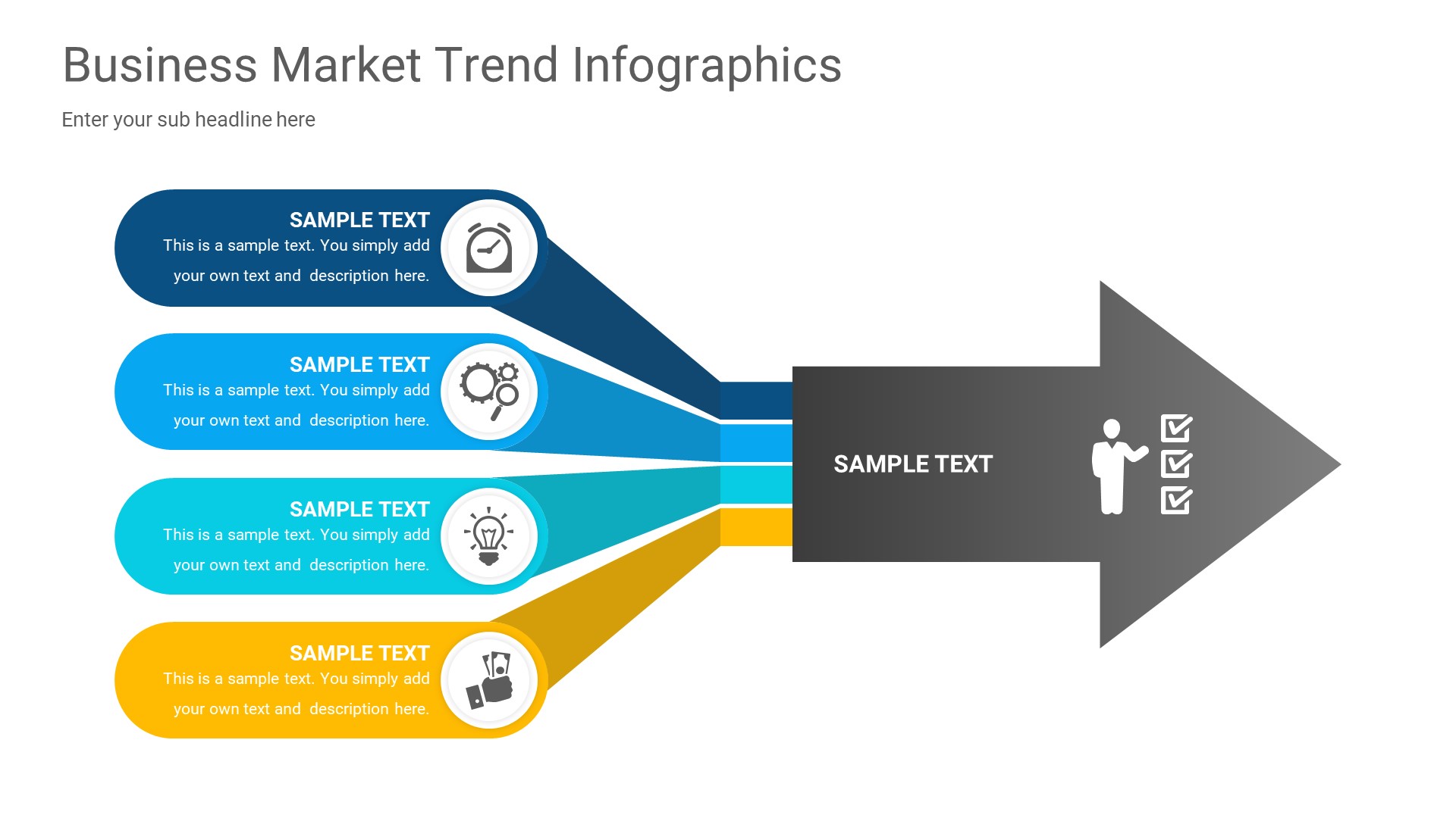 Business market trend Infographics Template presentation, Presentation ...