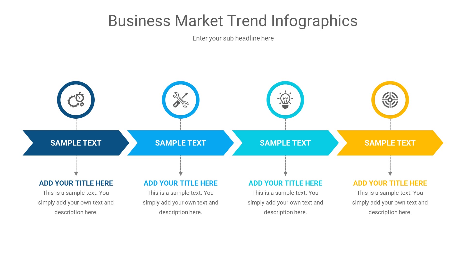 Business market trend Infographics Template presentation, Presentation ...