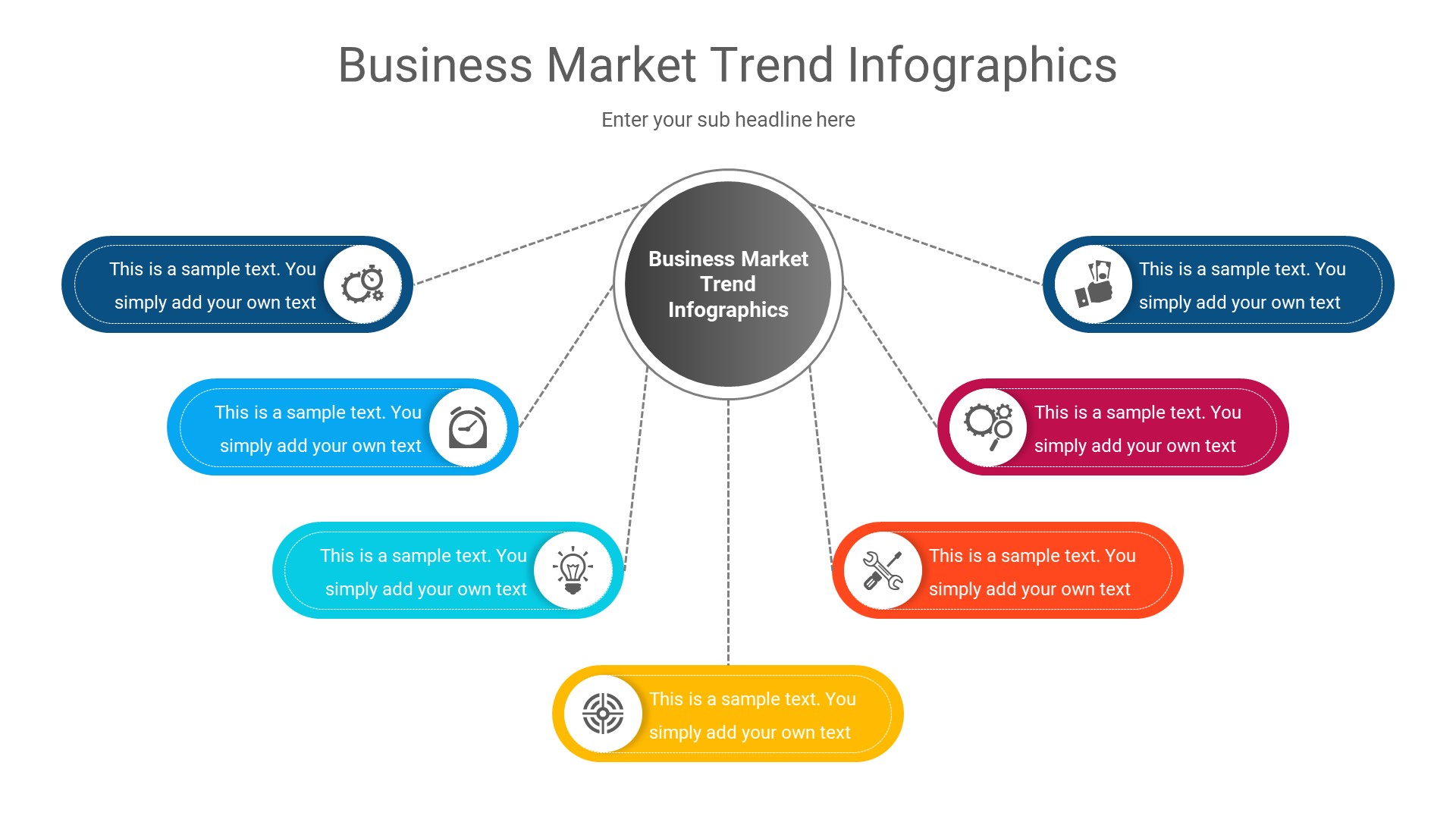 Business market trend Infographics Template presentation, Presentation ...
