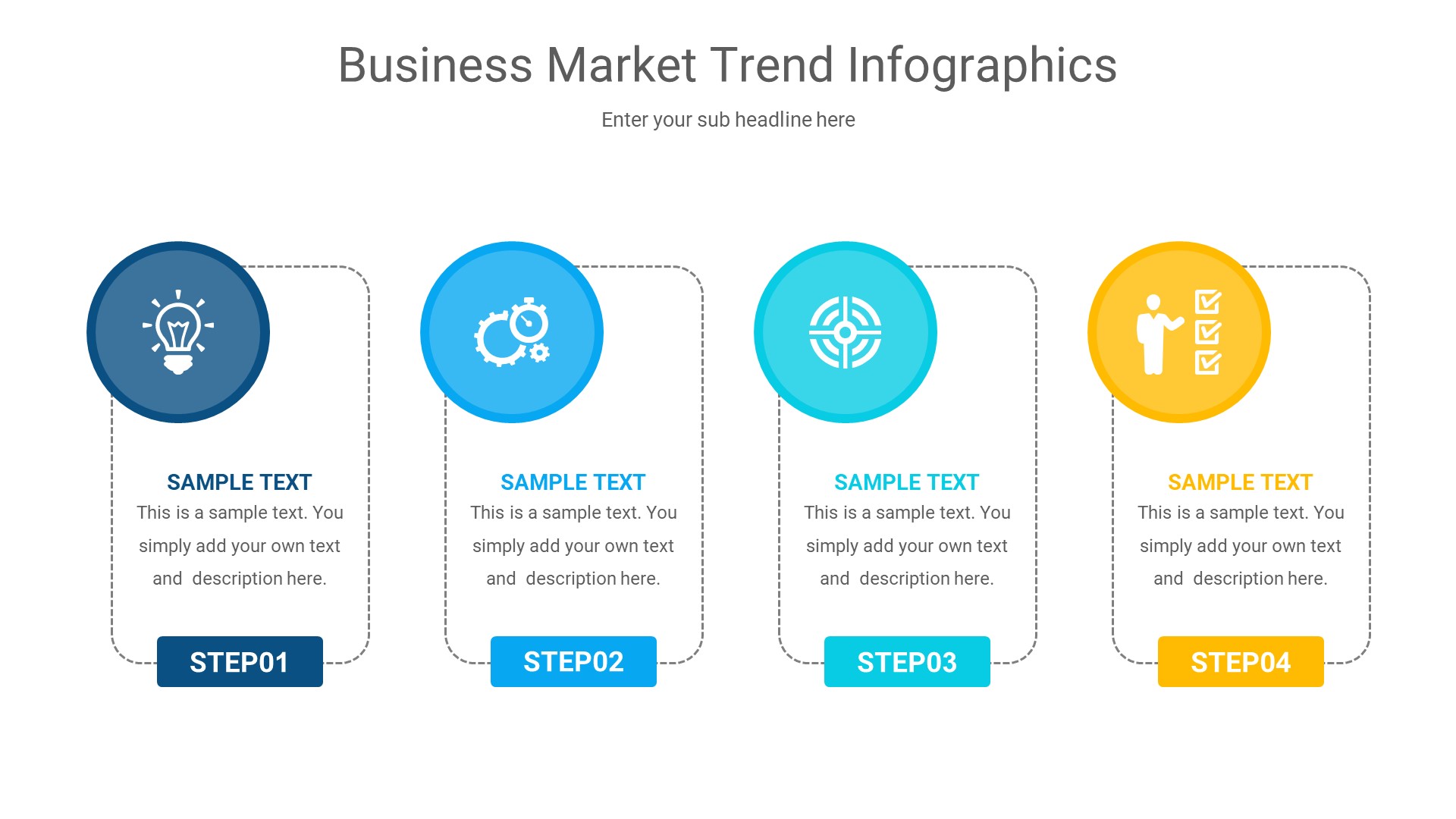 Business market trend Infographics Template presentation, Presentation ...