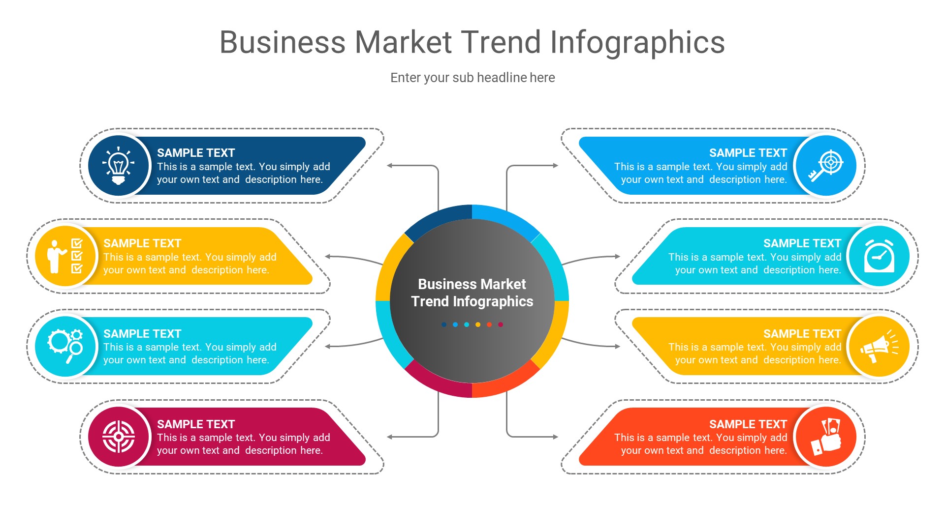 Business market trend Infographics Template presentation, Presentation ...