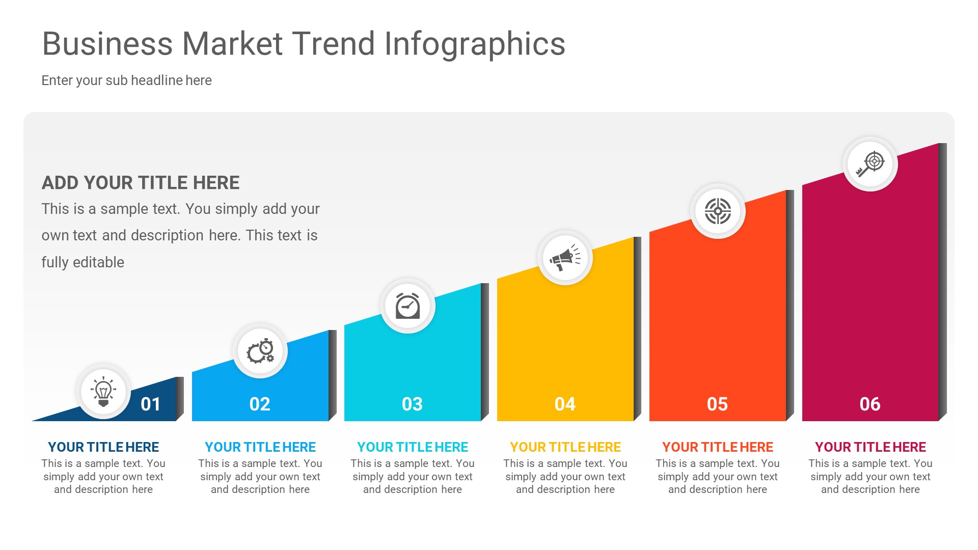 Business market trend Infographics Template presentation, Presentation ...
