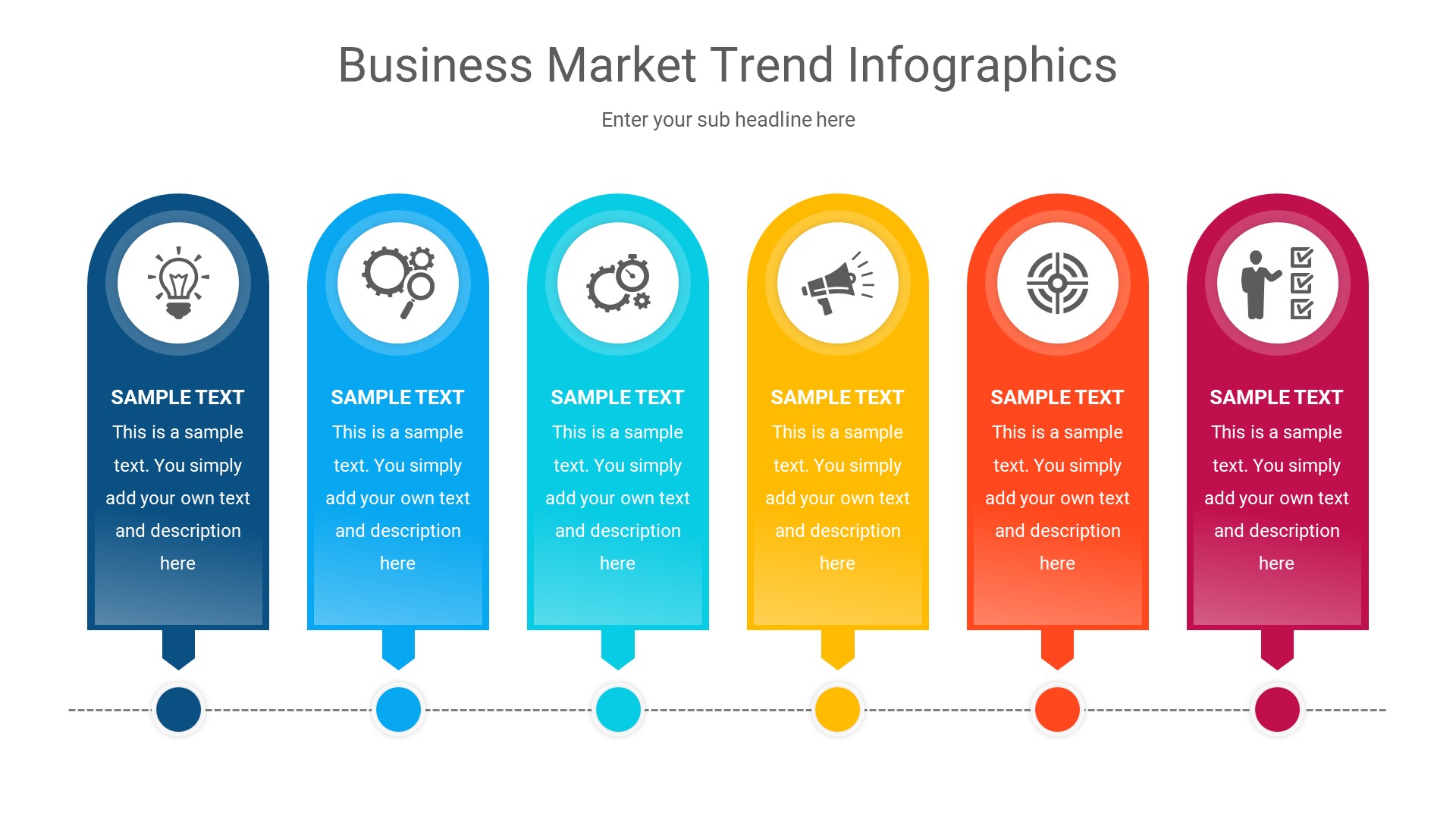 Business market trend Infographics Template presentation, Presentation ...
