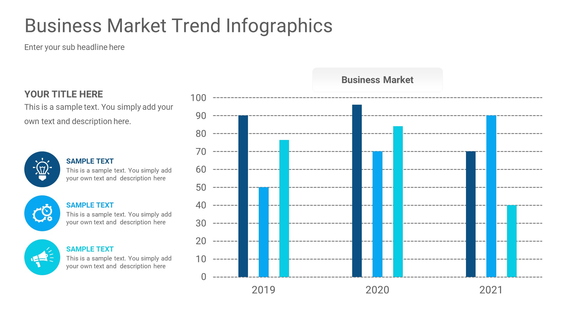 Business market trend Infographics Template presentation, Presentation ...