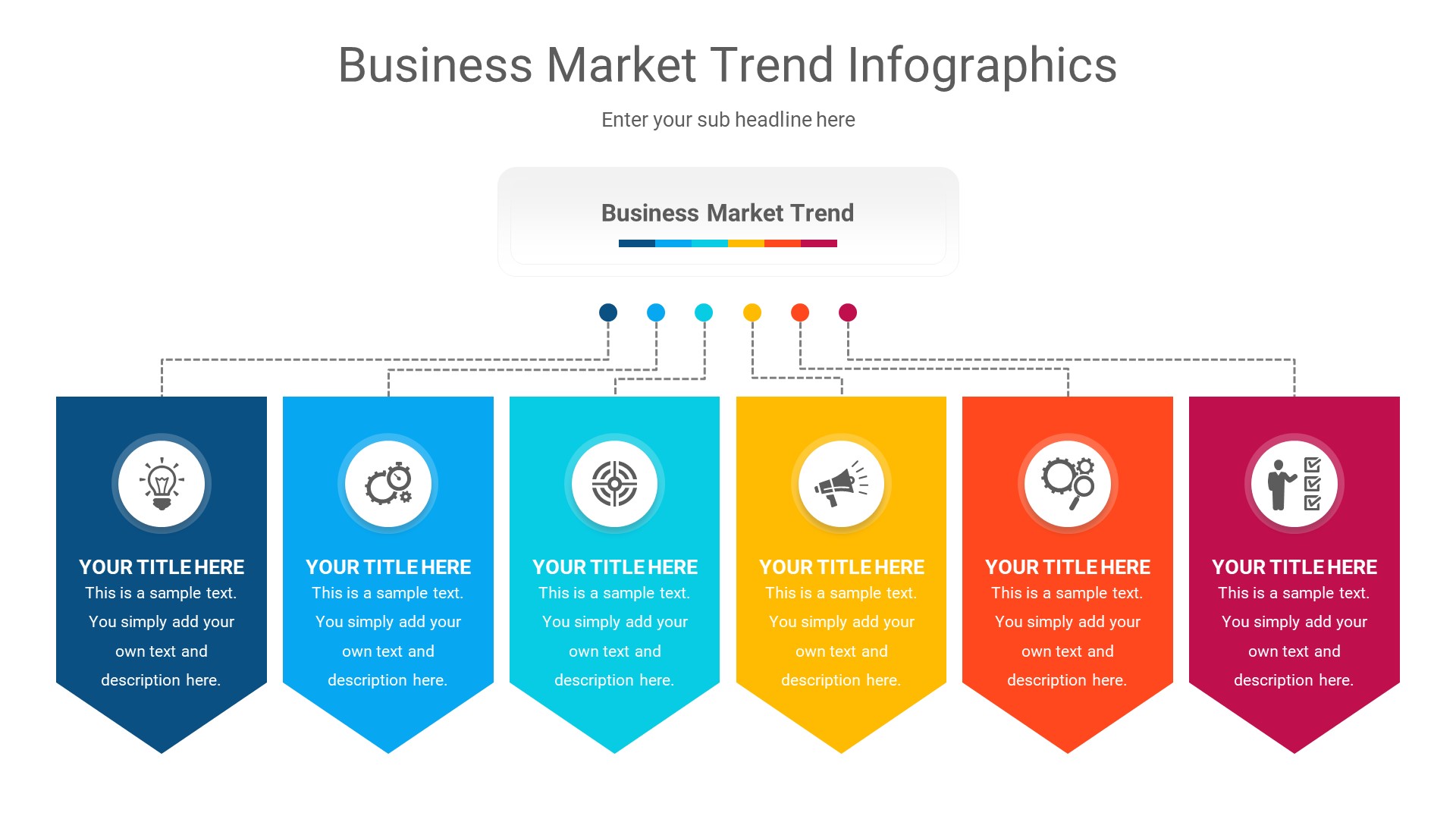 Business market trend Infographics Template presentation, Presentation ...