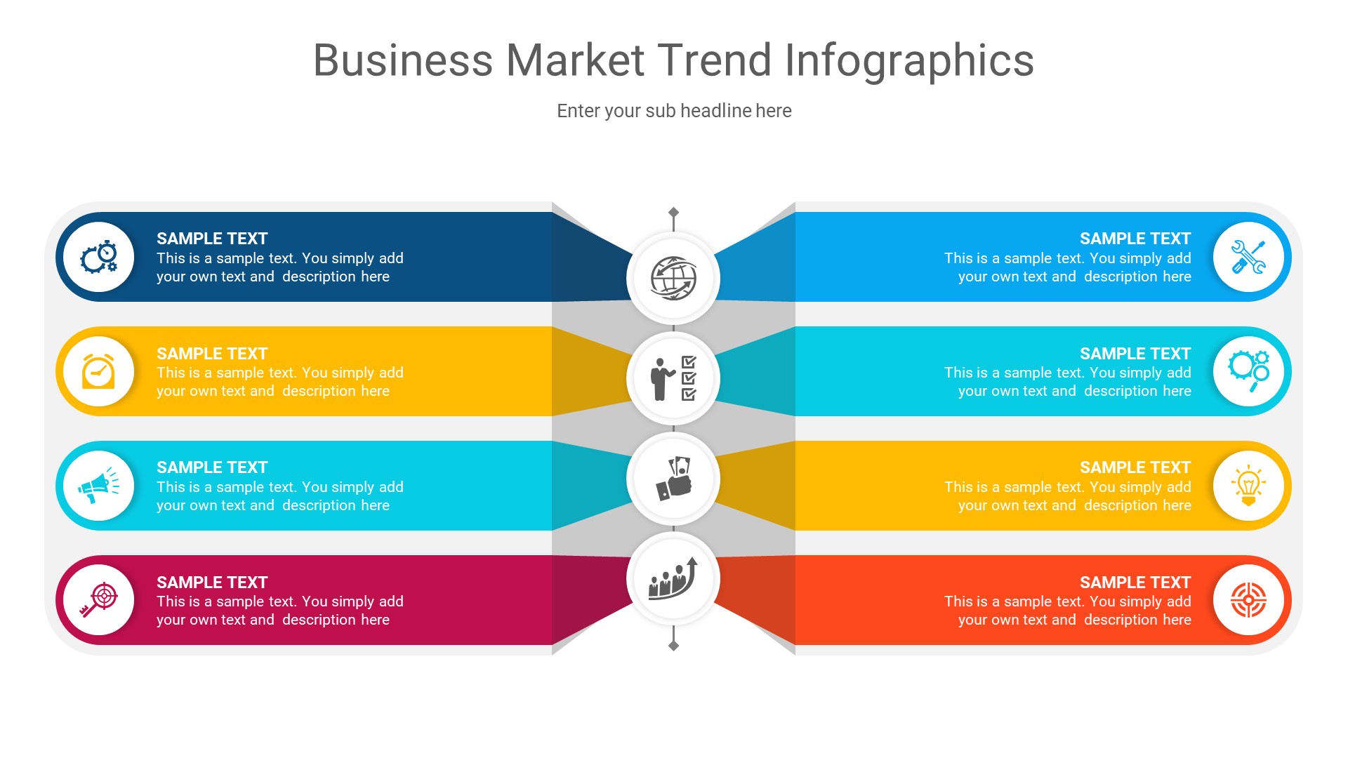 Business market trend Infographics Template presentation, Presentation ...