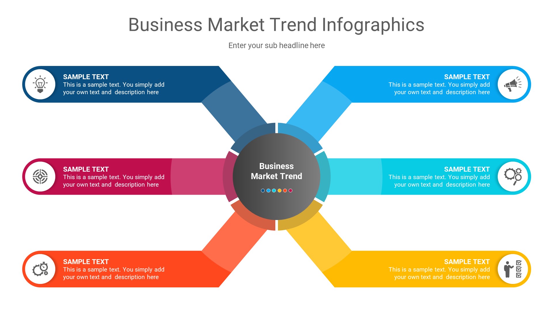 Business market trend Infographics Template presentation, Presentation ...