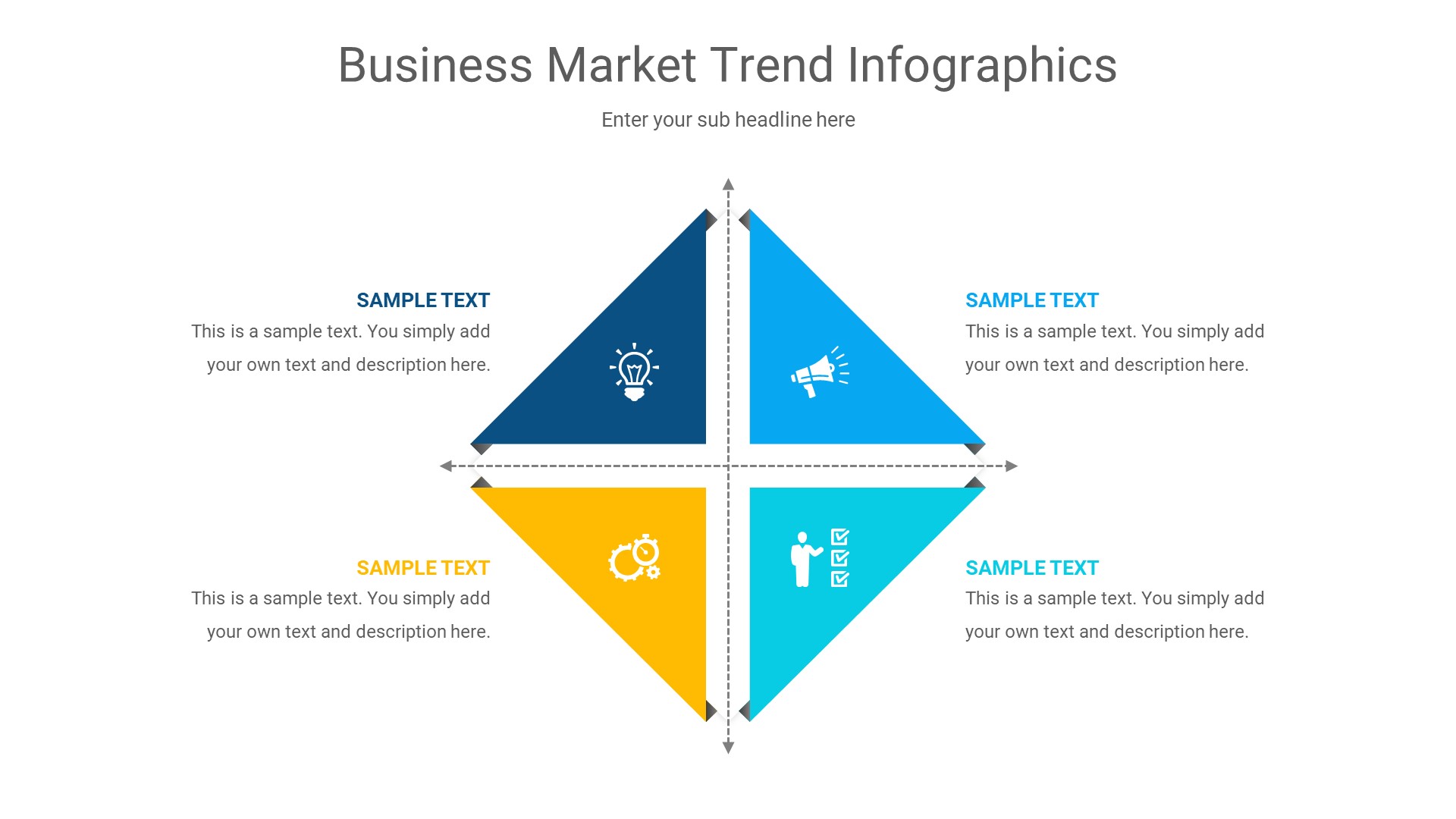 Business market trend Infographics Template presentation, Presentation ...