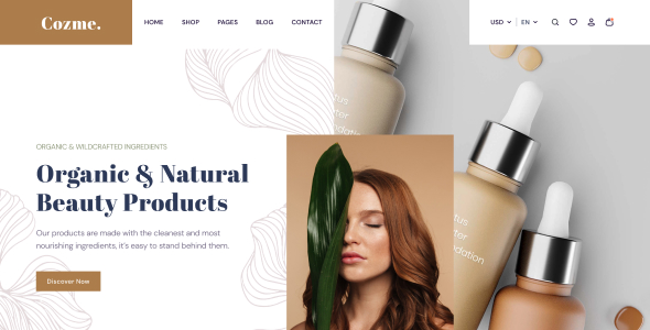 Cozme - Beauty and Cosmetics Shop by GoodLayers | ThemeForest