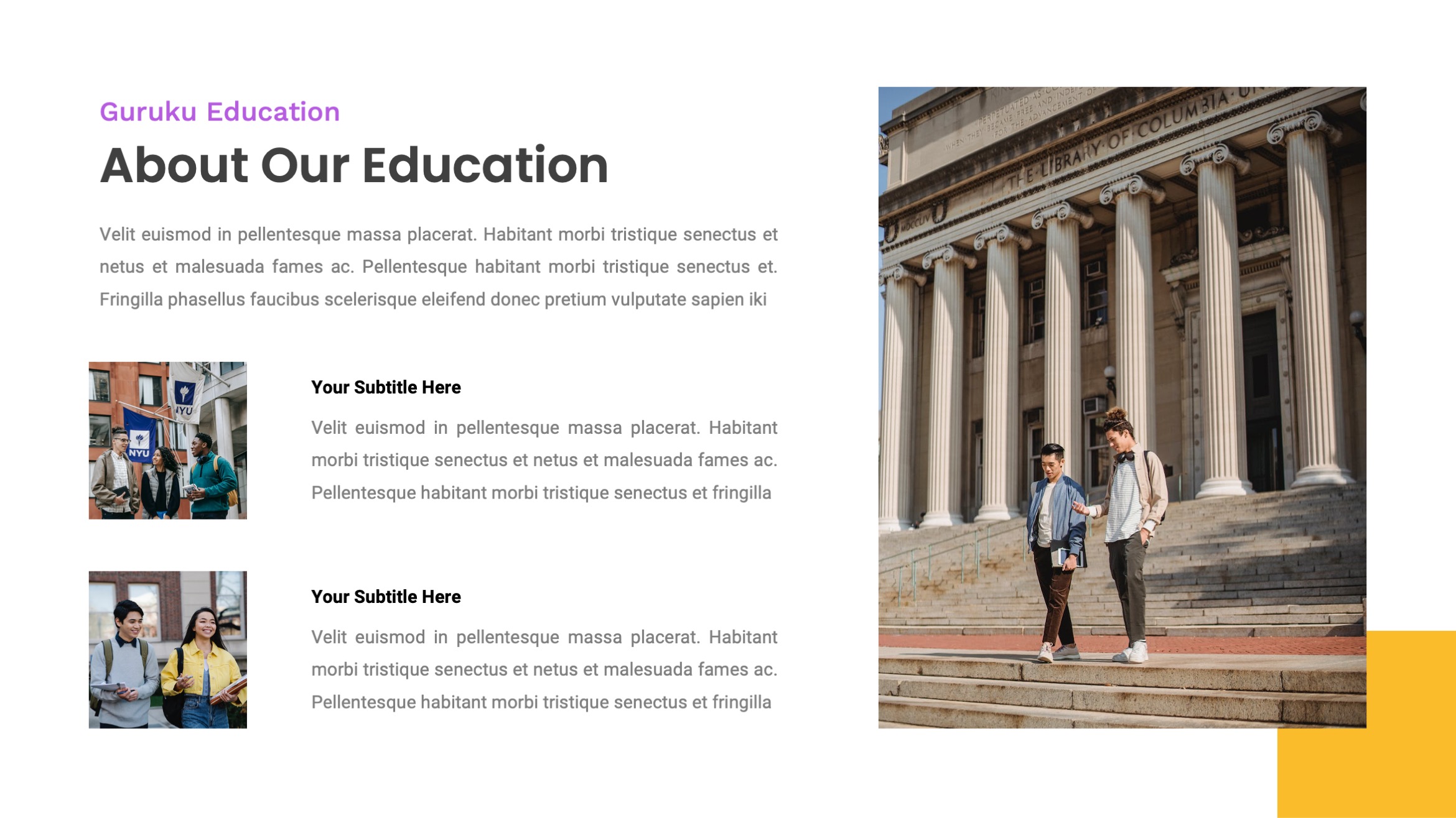 Guruku – Education Google Slides Template, Presentation Templates ...