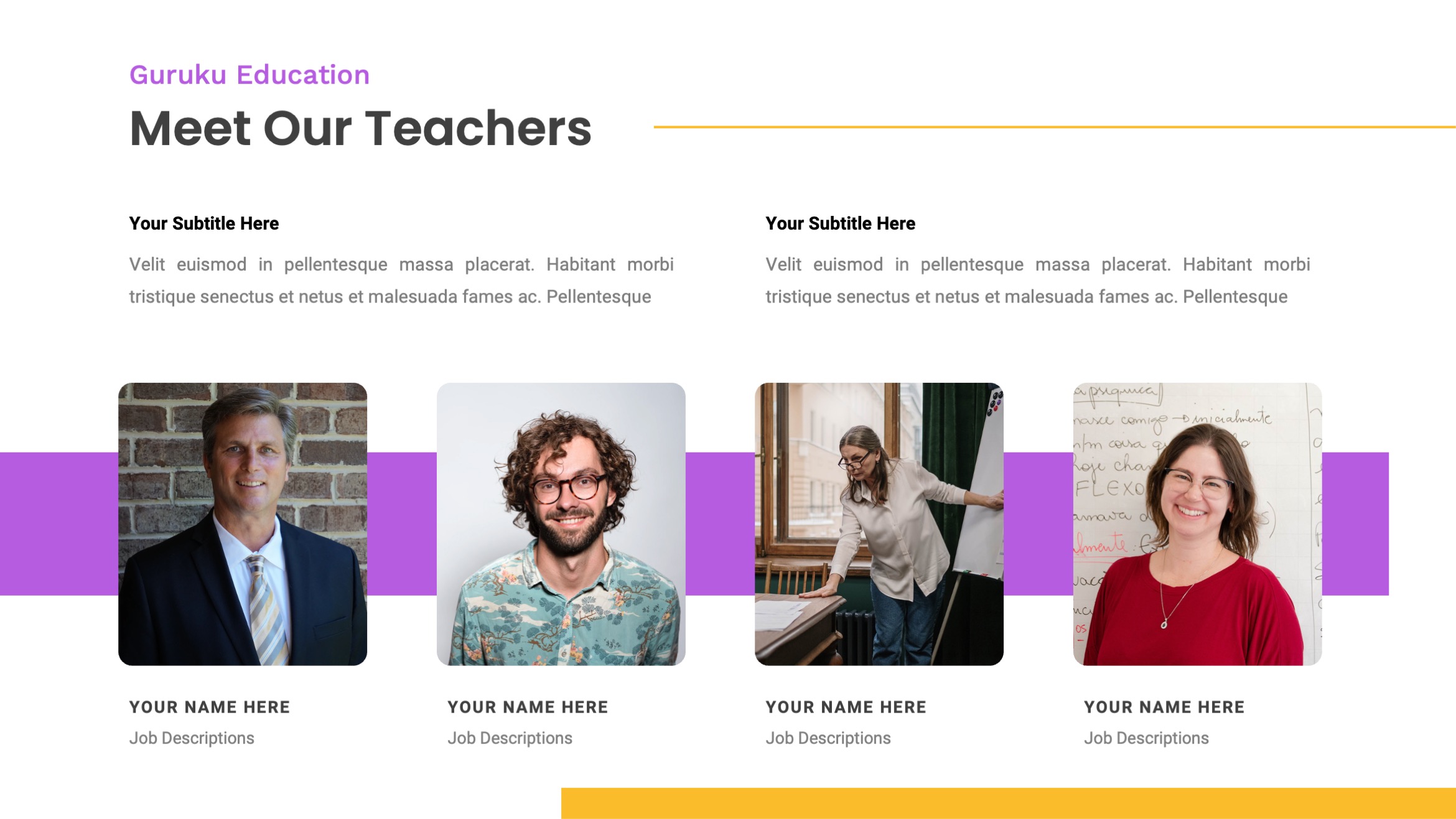 Guruku – Education Google Slides Template, Presentation Templates ...
