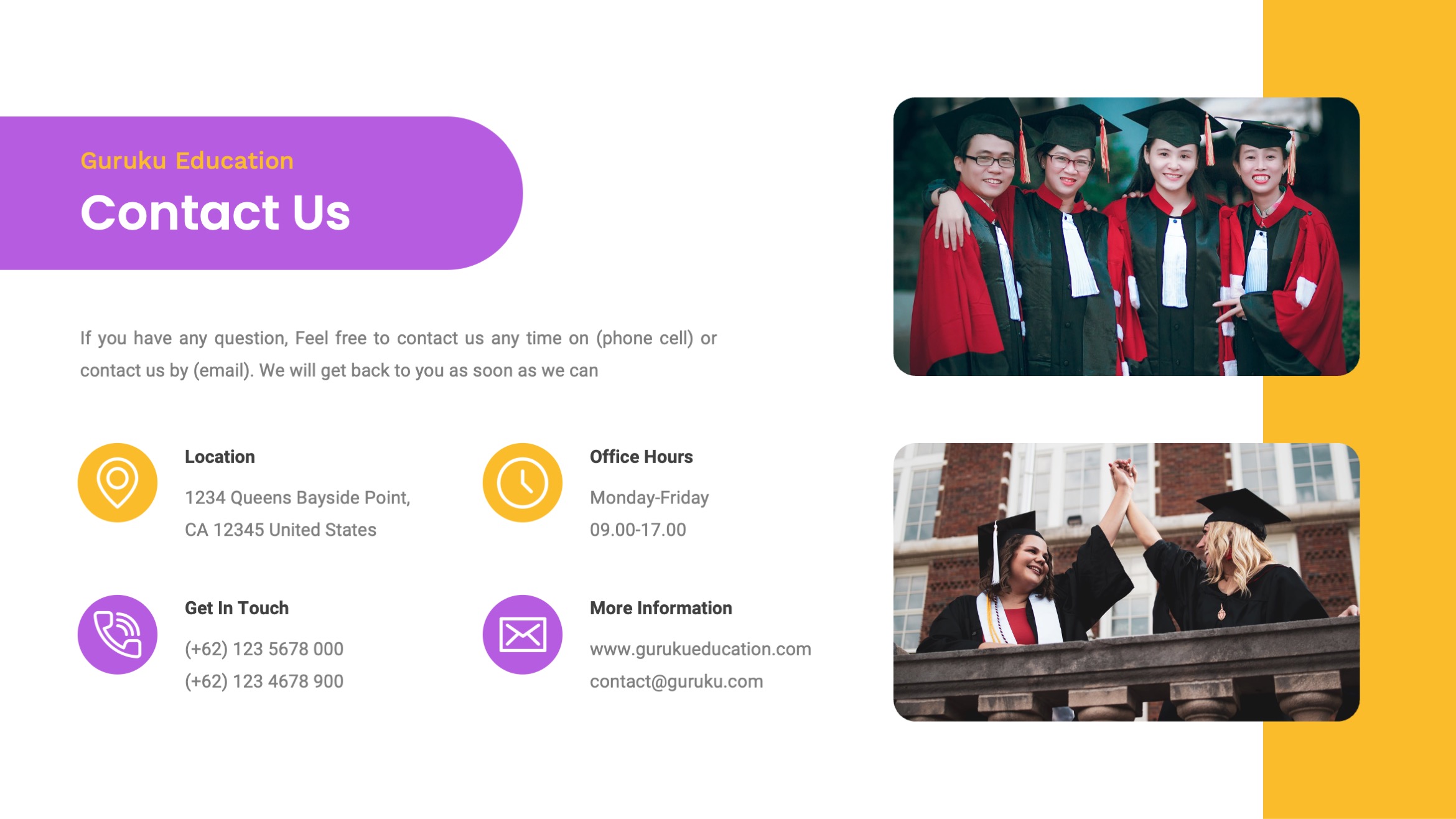 Guruku – Education Google Slides Template, Presentation Templates ...