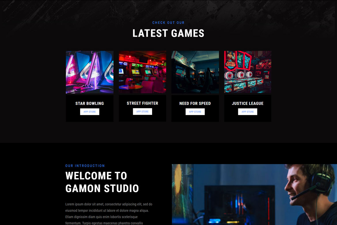 Gamon - eSports & Gaming Elementor Template Kit by themesflat | ThemeForest