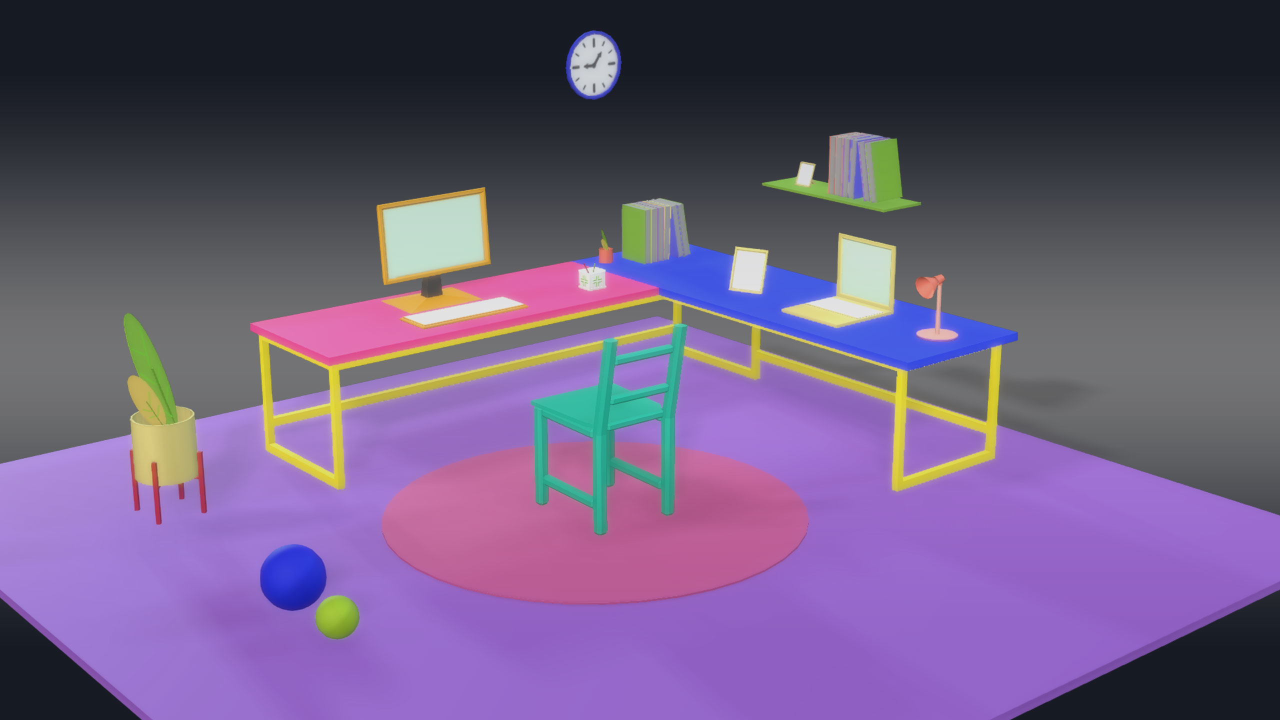 Carton Room Asset by Animatics_Store | 3DOcean