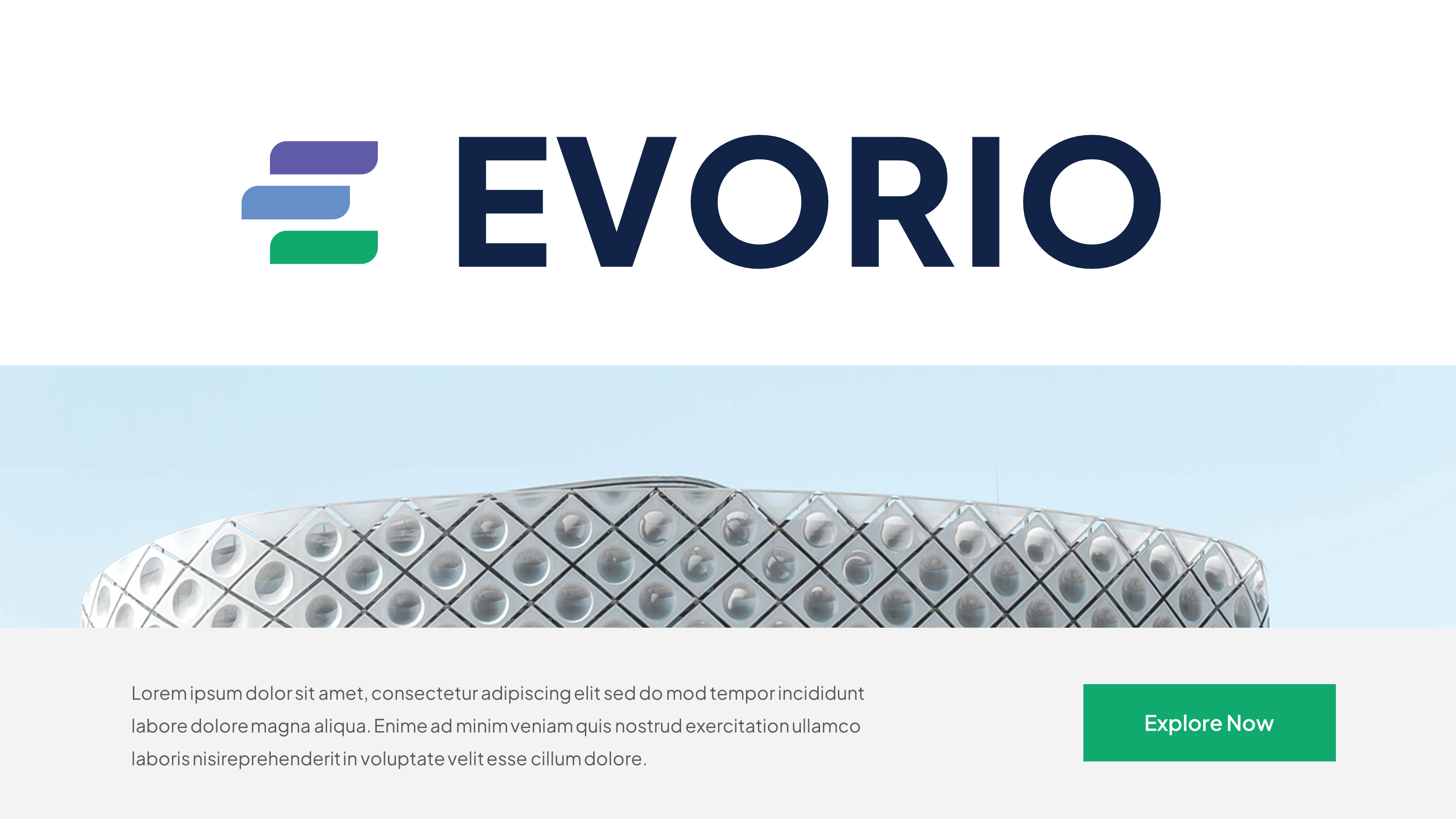 Evorio - Company Profile Google Slide Template, Presentation Templates