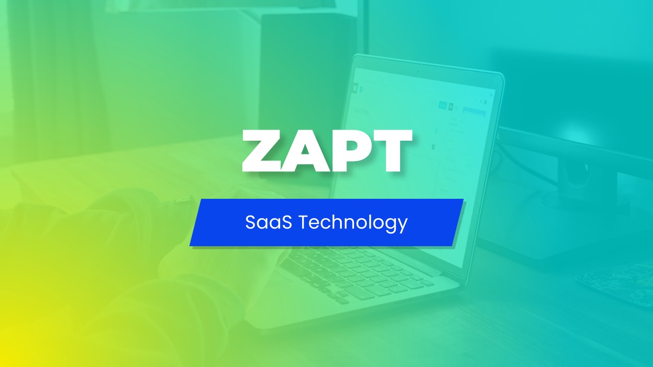 Zapt - Saas Technology Keynote Template, Presentation Templates ...