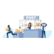 Black Masked Postal Worker Steals Packages From, Vectors | GraphicRiver