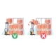 Correct and Incorrect Forklift Stacking of Pallets, Vectors | GraphicRiver
