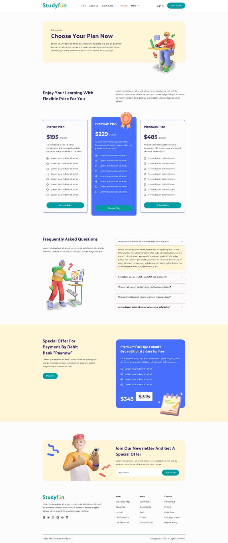 Studyfun - Course Elementor Template Kit by nathatype | ThemeForest