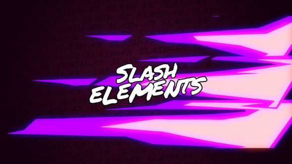 Slash Elements // Final Cut Pro, Apple Motion Templates | VideoHive