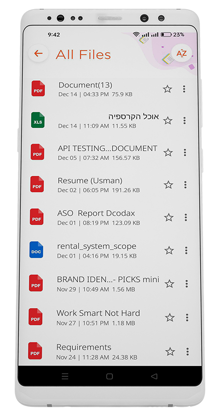 All Document Reader - Android 14 Supported by Dcodax_Technologies ...