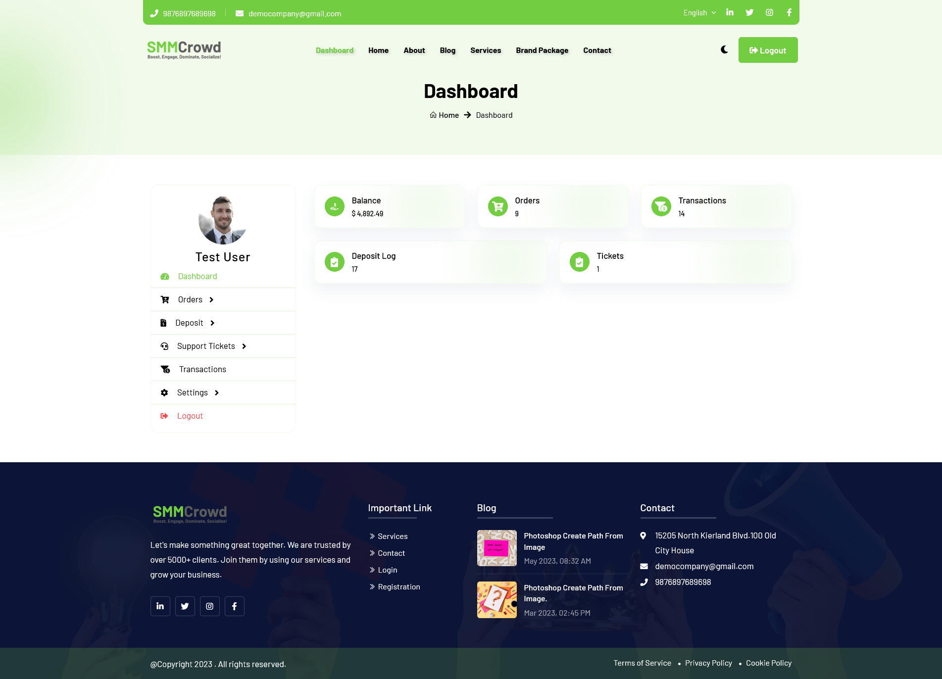 SMMCrowd - Marketplace of SMM Services by wStacks | CodeCanyon