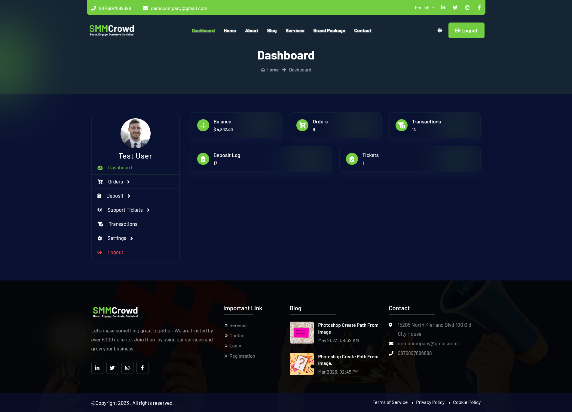 SMMCrowd - Marketplace of SMM Services by wStacks | CodeCanyon