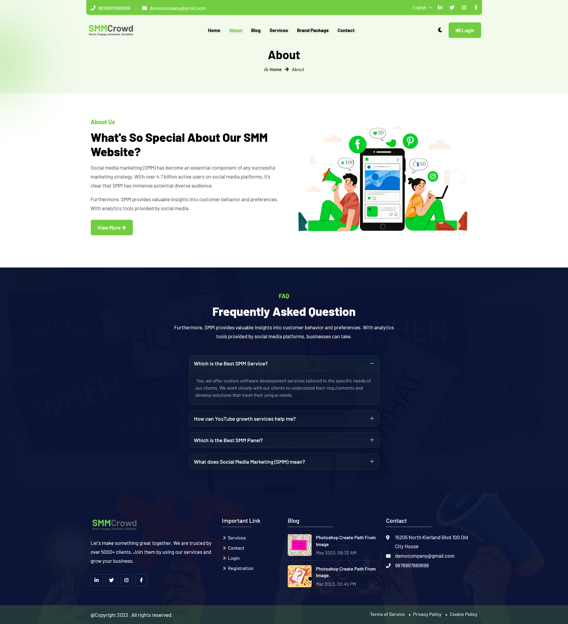 SMMCrowd - Marketplace of SMM Services by wStacks | CodeCanyon