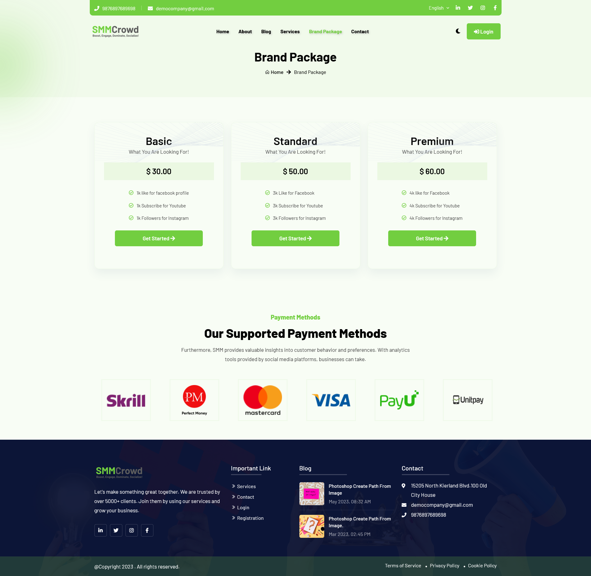 SMMCrowd - Marketplace of SMM Services by wStacks | CodeCanyon