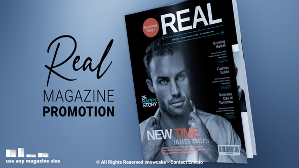 Magazine Promotion - Real, After Effects Project Files | VideoHive