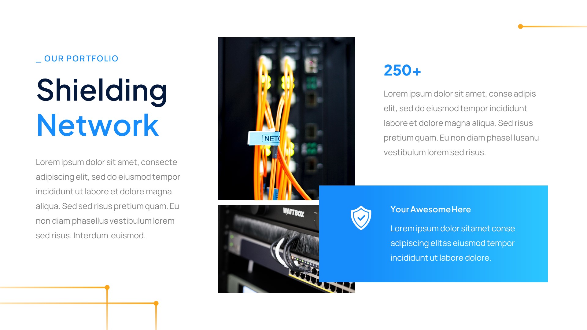 Secure - Cyber Security Google Slides Template, Presentation Templates