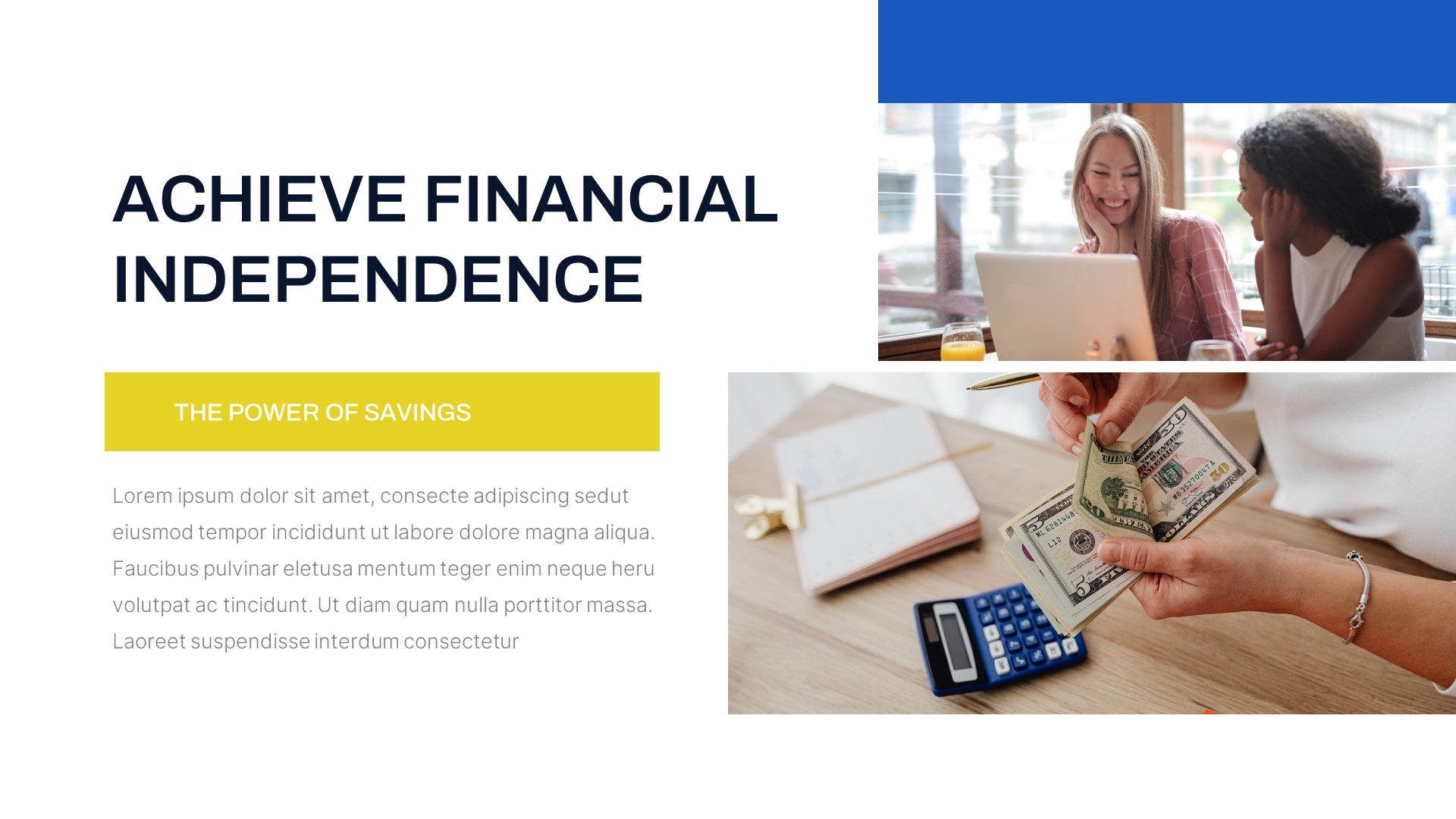 Fintech - Payment Finance PowerPoint Template, Presentation Templates