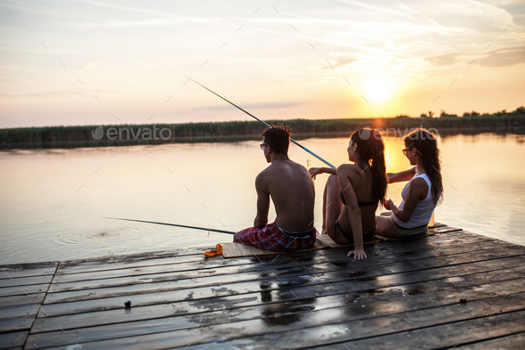 Summer fun at the lake Stock Photo by milanzeremski | PhotoDune
