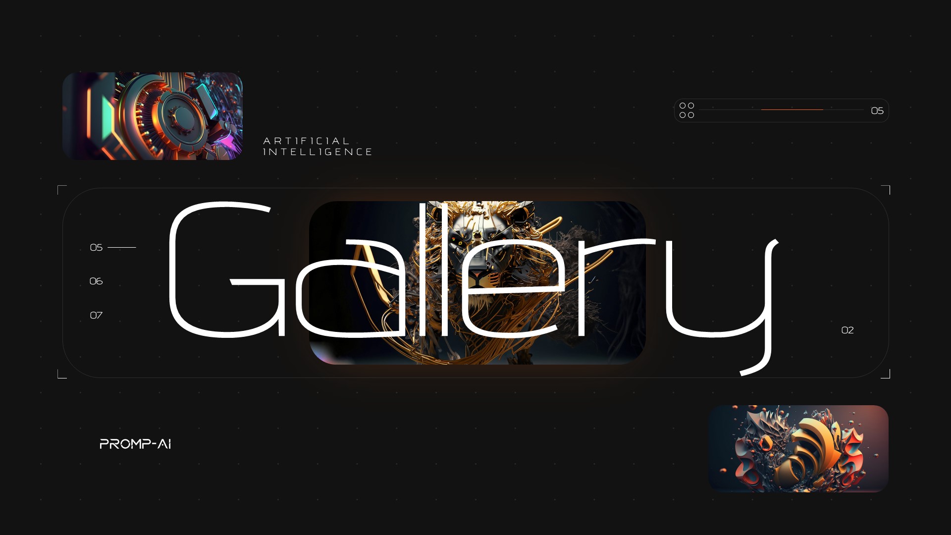 Prompt AI - Artificial Intelligence Google Slide Presentation Template ...