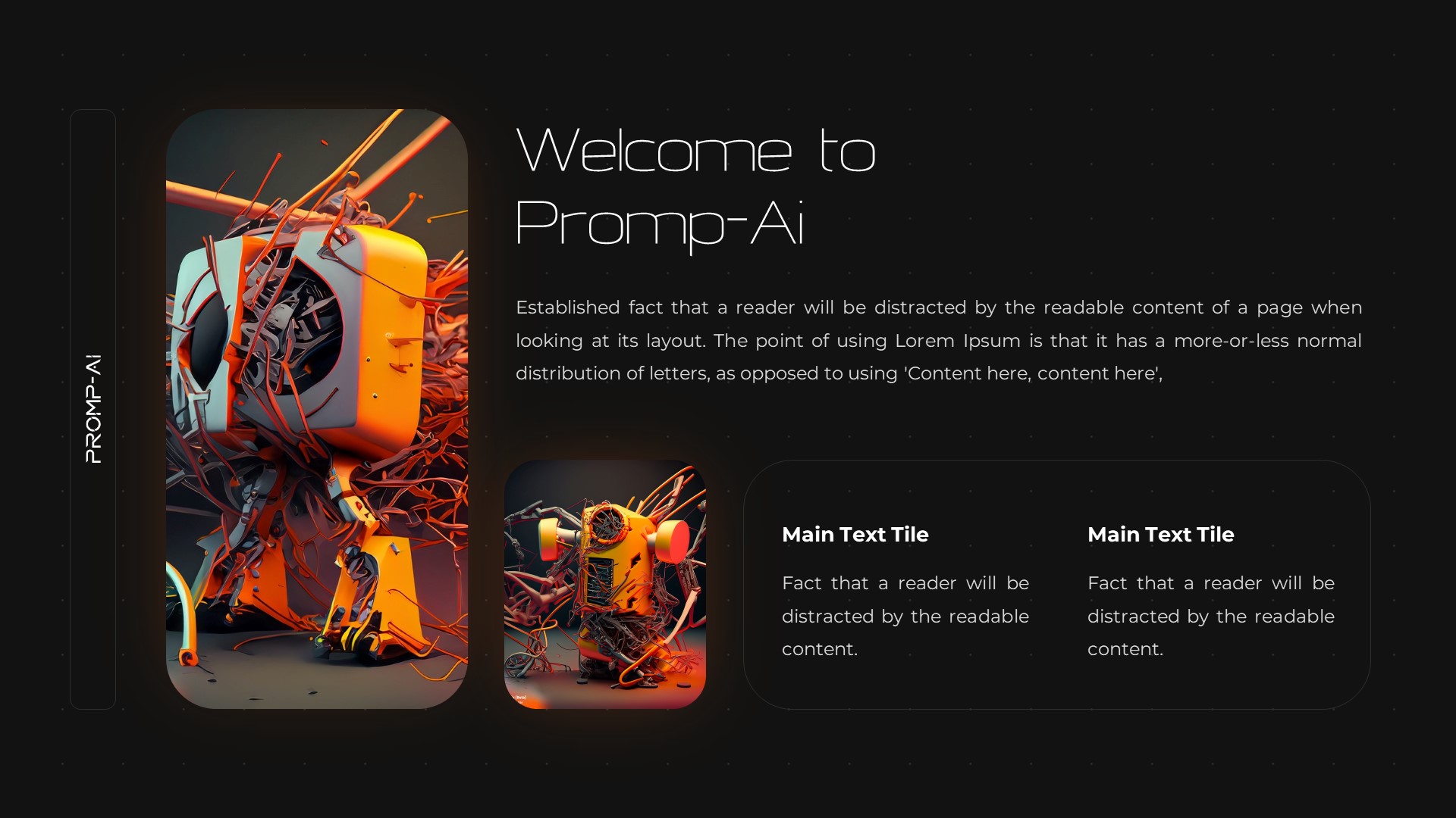 Prompt AI - Artificial Intelligence Google Slide Presentation Template ...