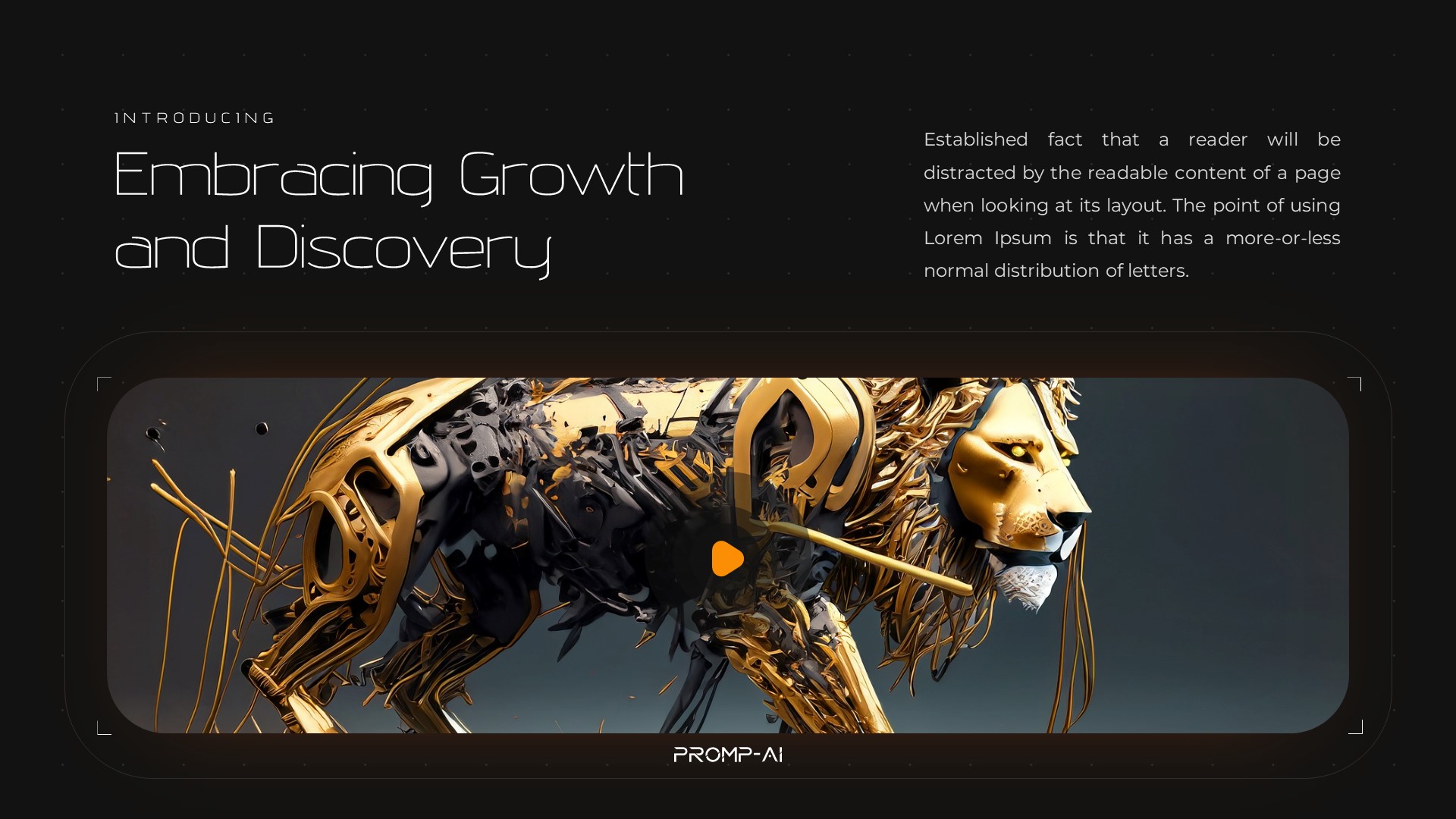 Prompt AI - Artificial Intelligence Google Slide Presentation Template ...